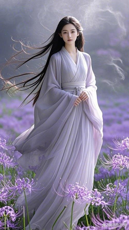 仙气飘飘的古装美女图标