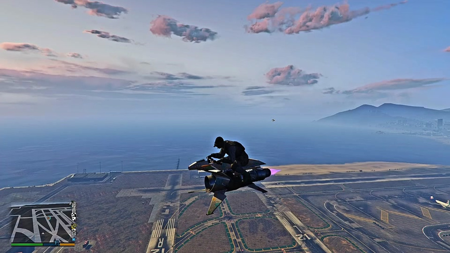 gta5不知道按了什么人物在飞图标