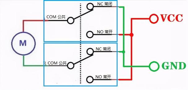 床头手报COM和NO接线截图