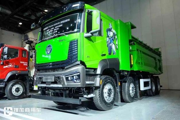 电动自卸货车 新能源图标