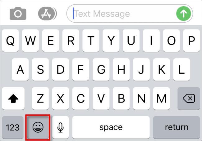 使用iPhone输入表情的方法图标
