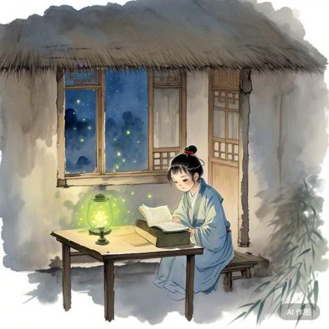 萤火图阅读图标