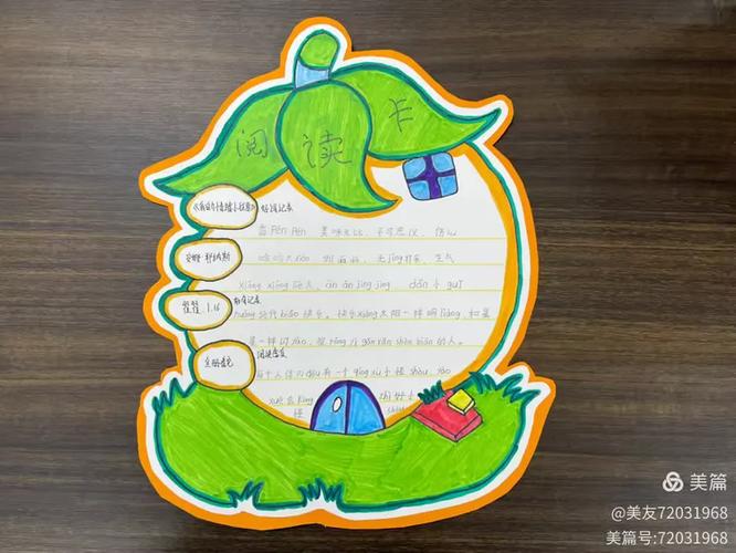 读书心得卡怎么做图标