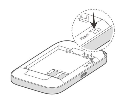 华为随身wifi怎么重置图标