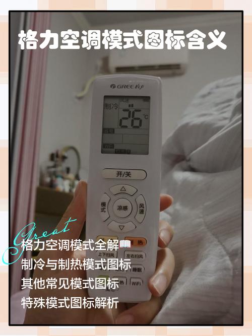 格力空调遥控器功能键图解图标