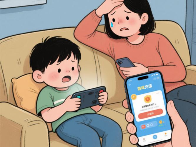 关于孩子玩游戏付费截图