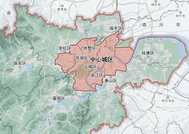 杭州城区图最新截图