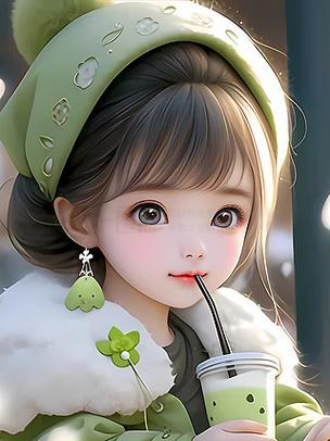 jk少女素材图标