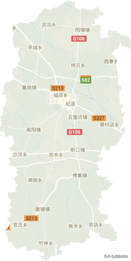 开封县详细地图截图
