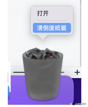 mac废纸篓清空找回截图