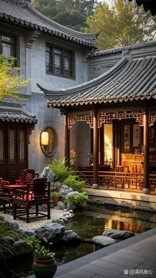 古风四合院的图片大全