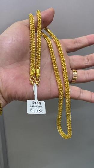 黄金项链链型图标