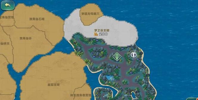 剑与家园妖精之屿任务坐标图标