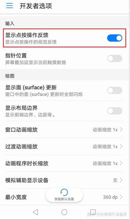 显示跟随小白点截图