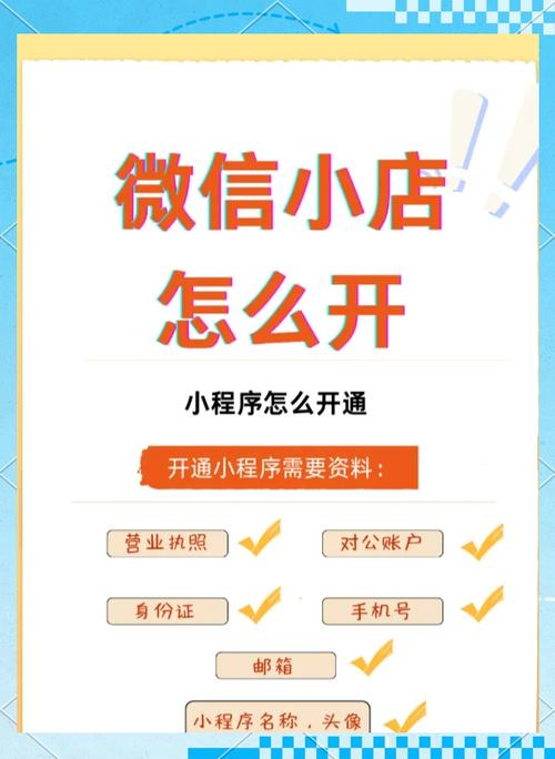 微信小店开店流程图标