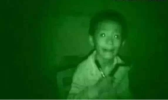 红外线摄像头夜间效果图标