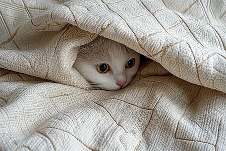 猫突然喜欢钻被子图标