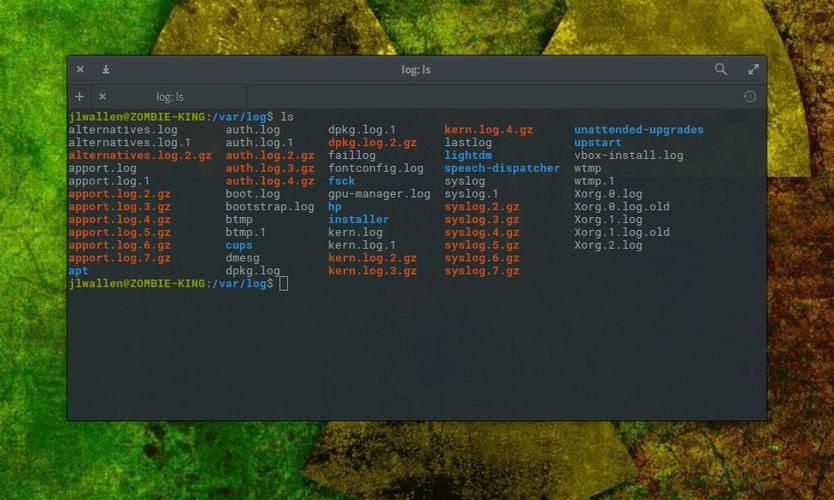 linux怎么查看log日志图标