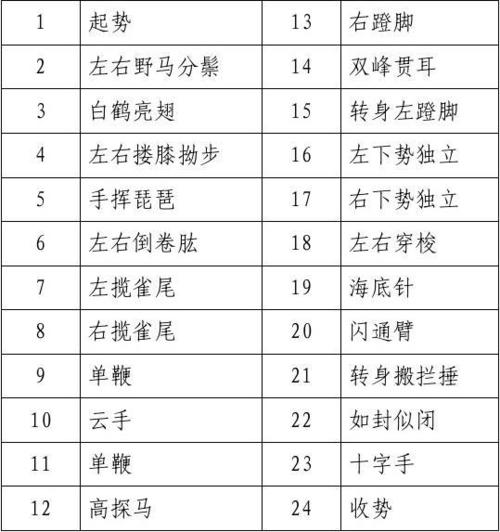 二十四式简化太极拳教学图标