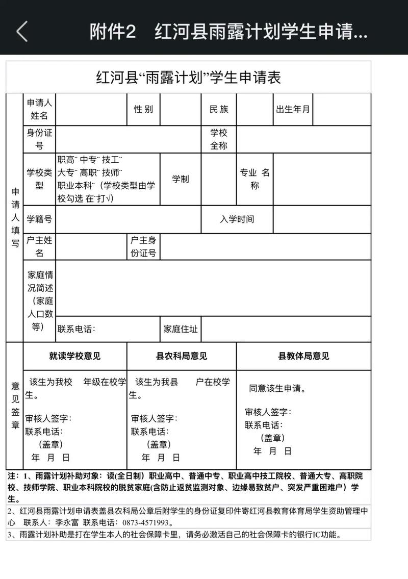 2026雨露计划申请表图标