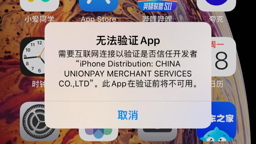 ios无法安装第三方app图标