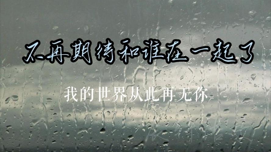 从此我的世界没有你说说缩略图