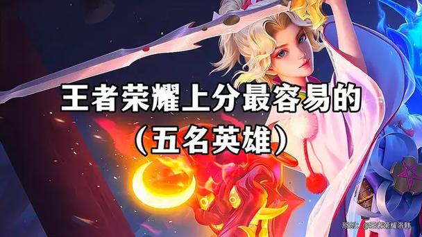 王者荣耀容易上分的英雄图标