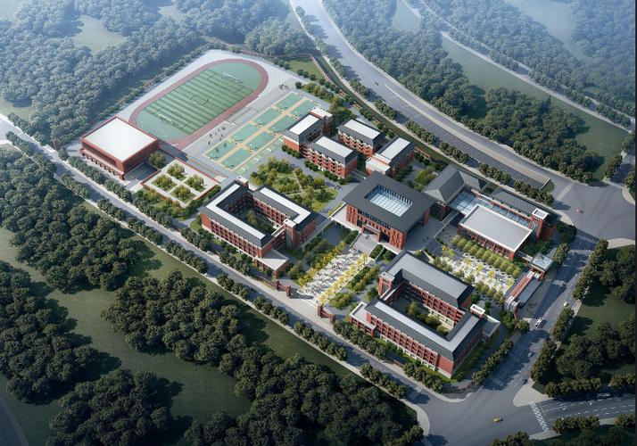 内江二中城南校区位置截图