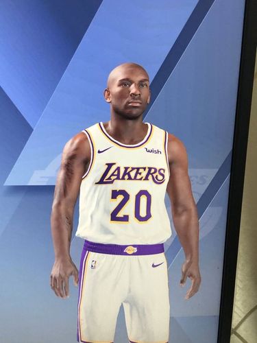 nba2k20脸部数据截图