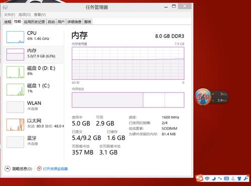 8g内存玩lol内存占用高截图