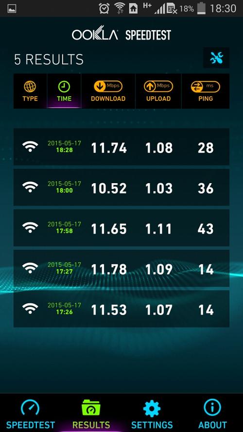 speedtest iOS截图