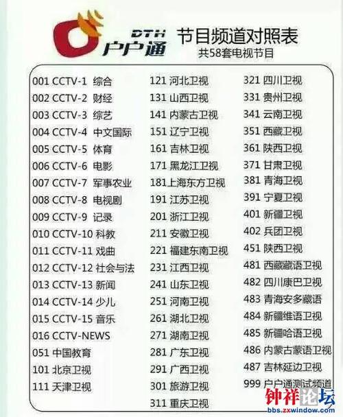 河北卫视节目表截图