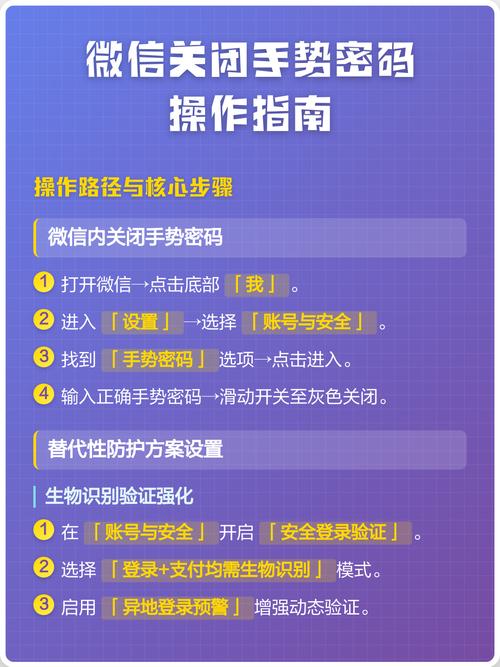 微信取消手势密码截图