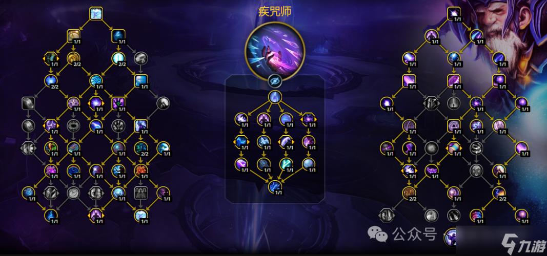 魔兽世界法师学什么专业图标