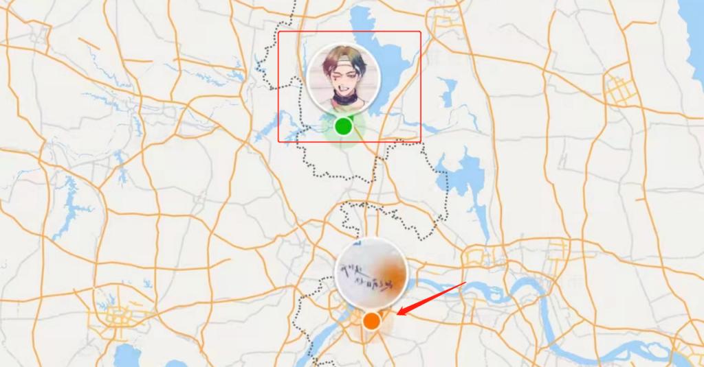 怎么样定位一个人的位置图标