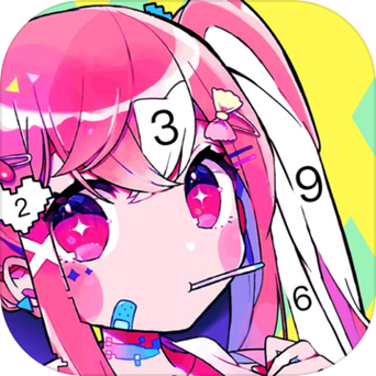 花花填色破解版(无限金币去广告)图标