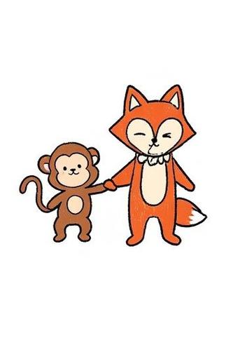 二年级阅读狐狸和猴子及答案图标