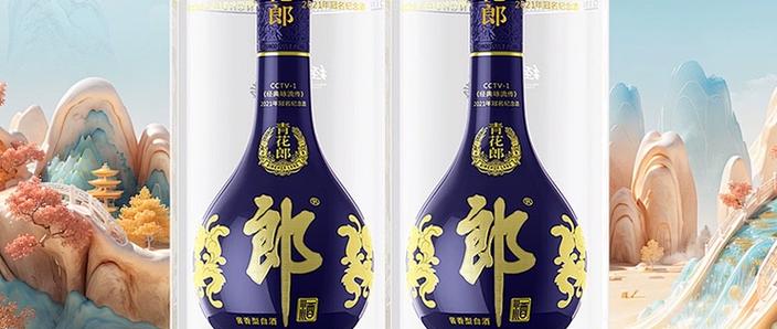 青花郎酒53度酱香型价格图标