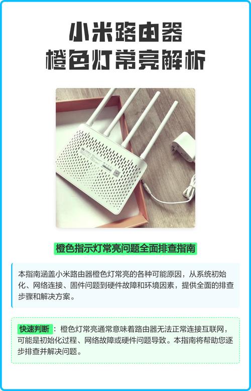 小米路由器橙色灯闪烁是什么原因图标