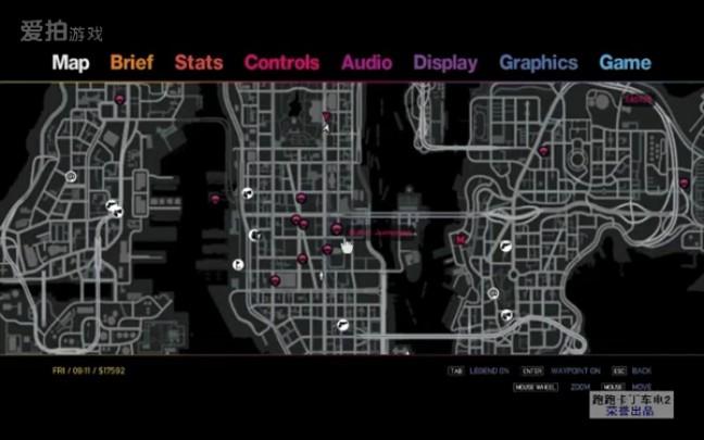 gta4自由城之章夜生活之曲t点攻略图标