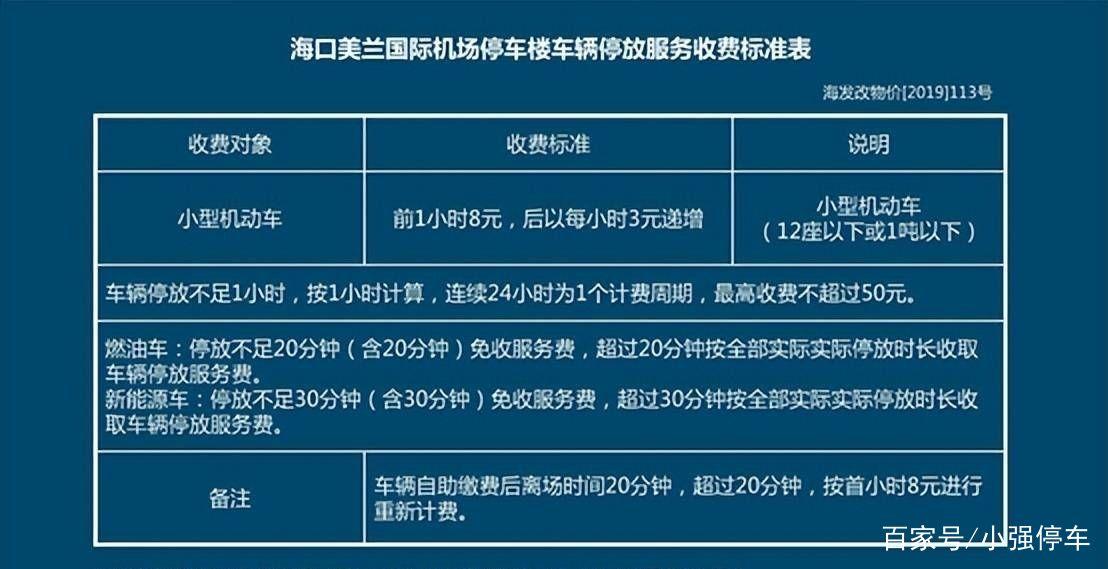 海口美兰机场租车价格表截图