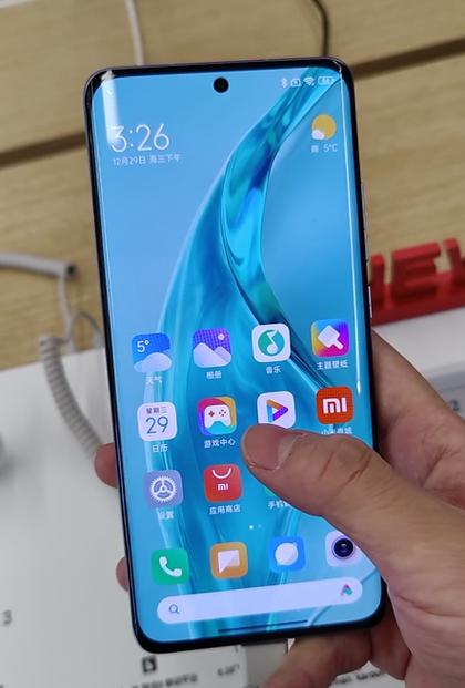 小米12全部参数与信息图标
