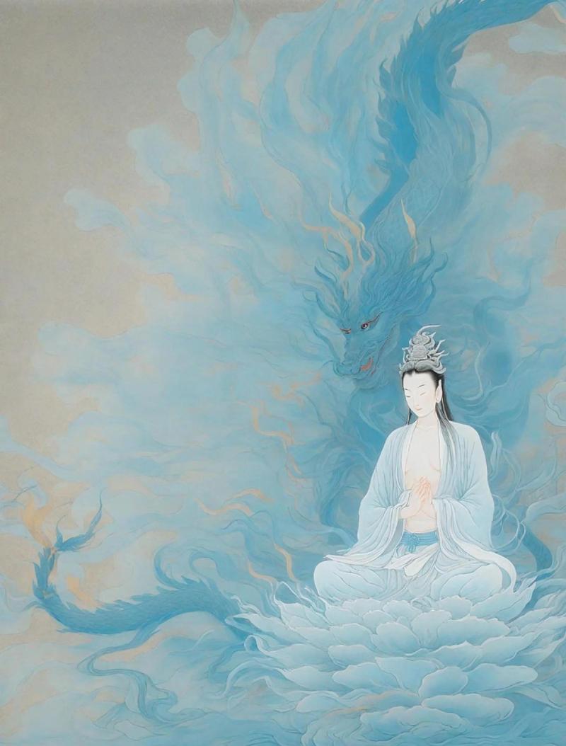 龙女菩萨图片图标