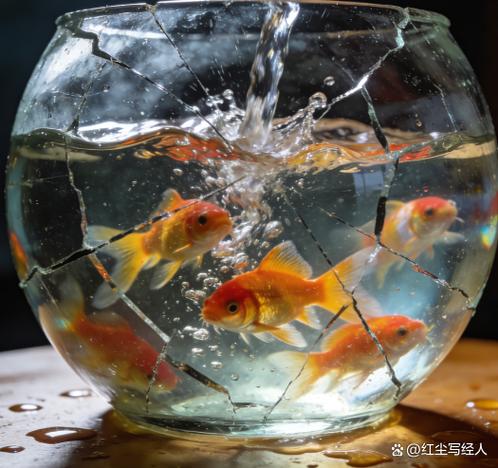 家中鱼缸炸裂预示着什么图标