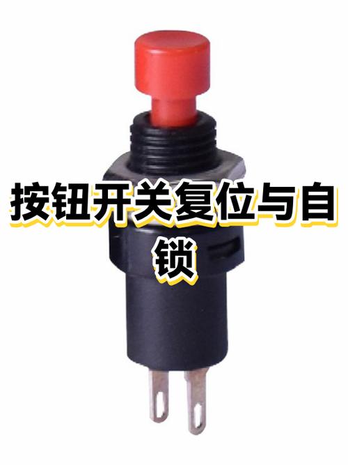 按钮开关自锁和自复位图标