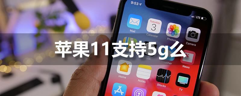 iphone11支持5g网络吗图标