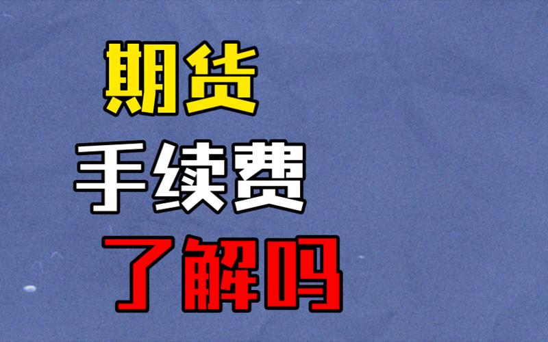 那家期货公司保证金低手续费少图标