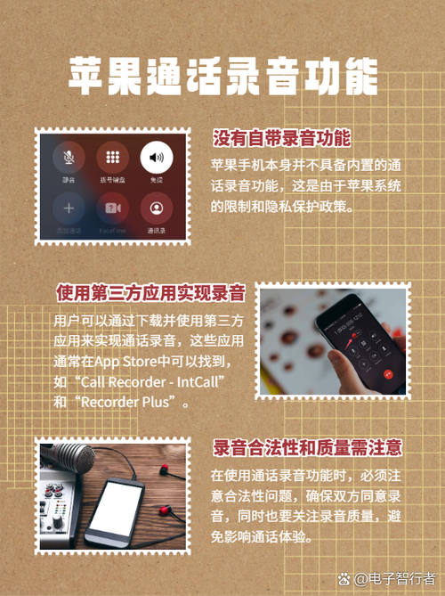 苹果手机有没有通话自动录音功能图标