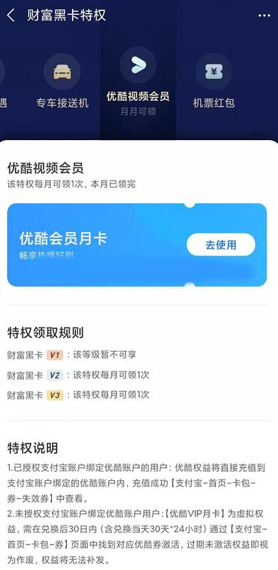 支付宝优酷会员24个月图标