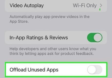 关闭未使用app卸载图标